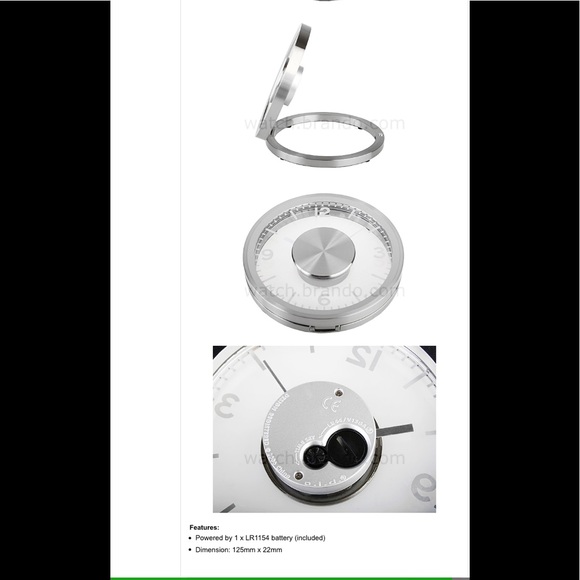 Metropolis | Wall Decor | Metropolis Metal Table Clock | Poshmark